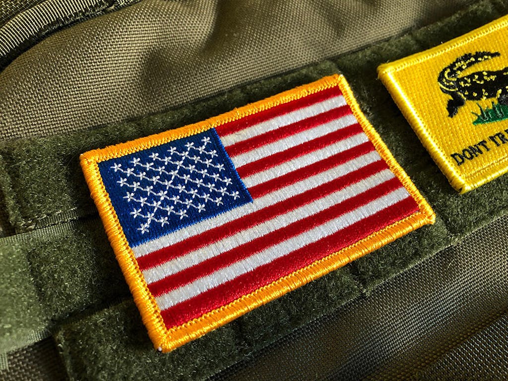 USA Shoulder Patches — Gadsden and Culpeper