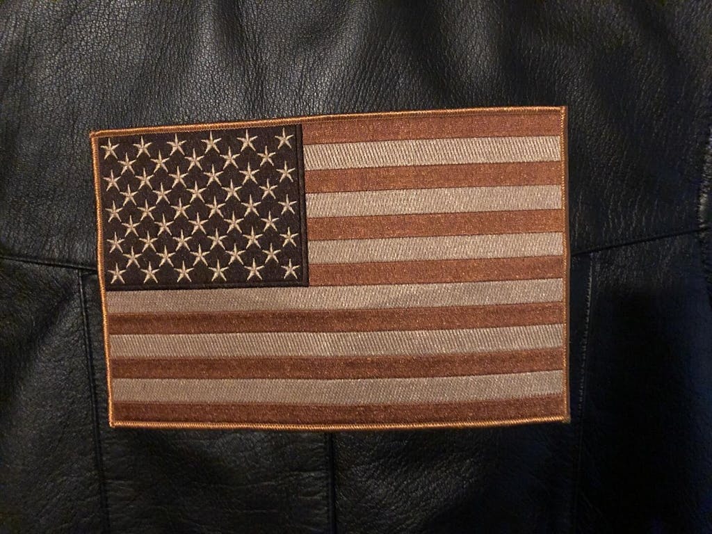 USA Flag Patches - Motorcycle Vest - Iron-On — Gadsden and Culpeper