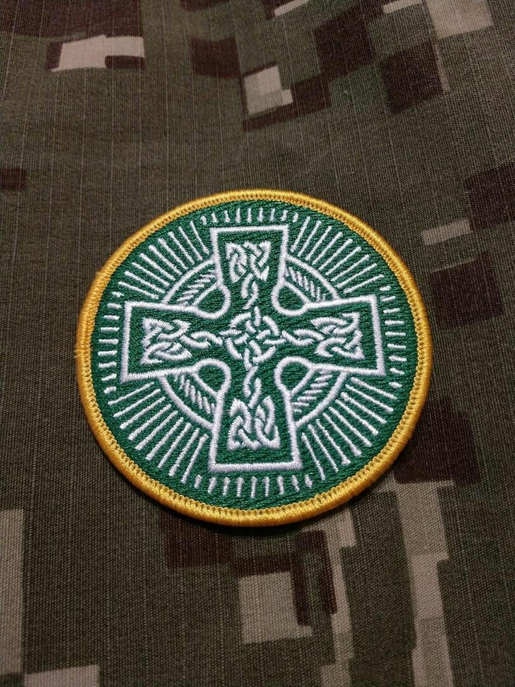 Celtic Cross Morale Patch — Gadsden and Culpeper