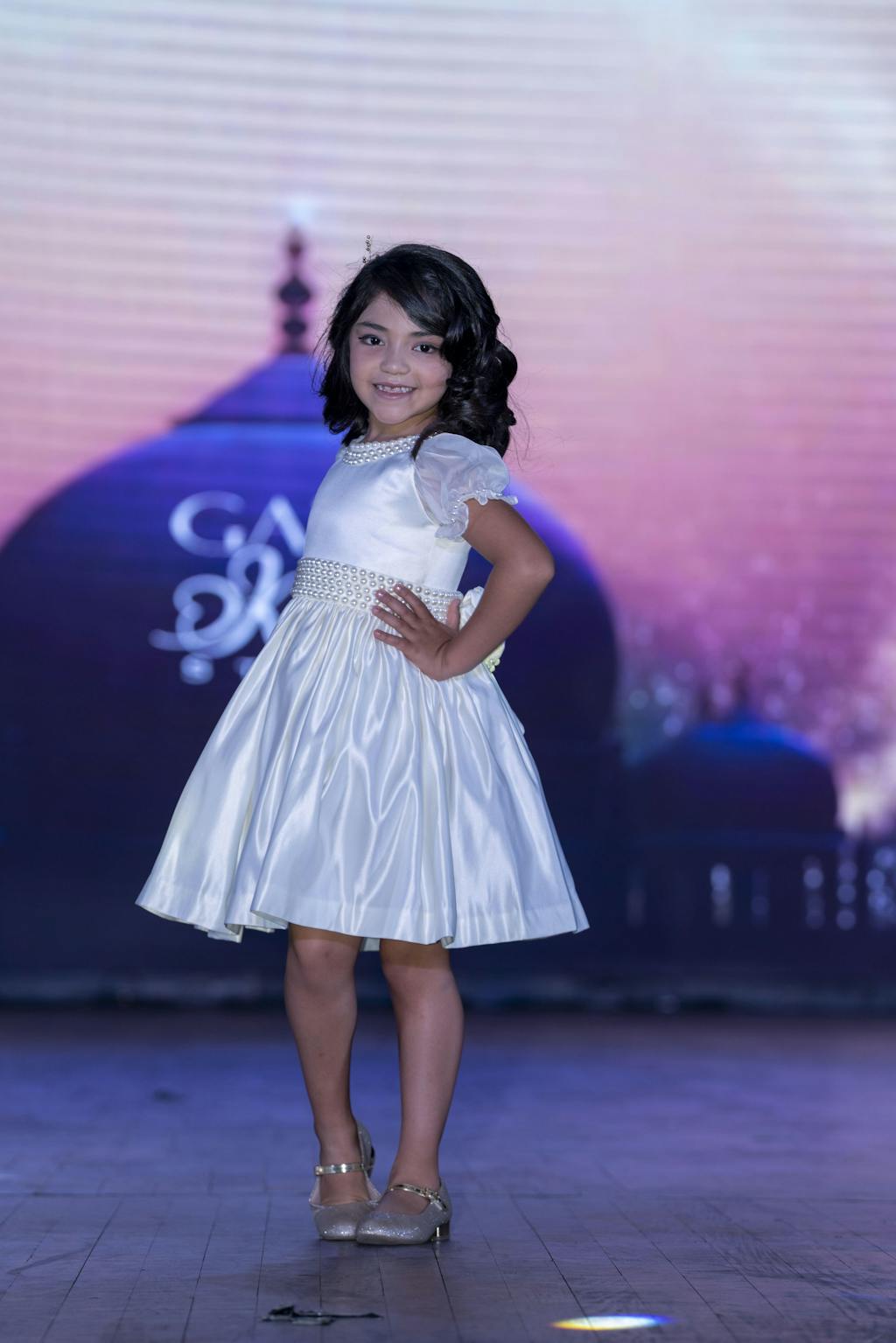 Andrea Ivory Pearl Dress – Gala Kids Store