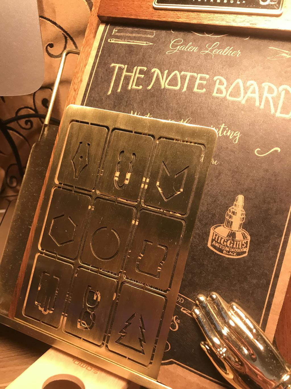 Fine Brass Paper Clip Set - 100% Handmade in Turkey - Galen Leather