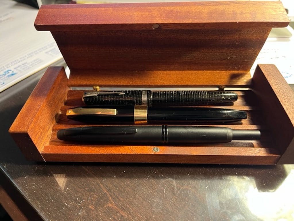 Wooden Pen Case - 100% Handcrafted in Turkey - Galen Leather