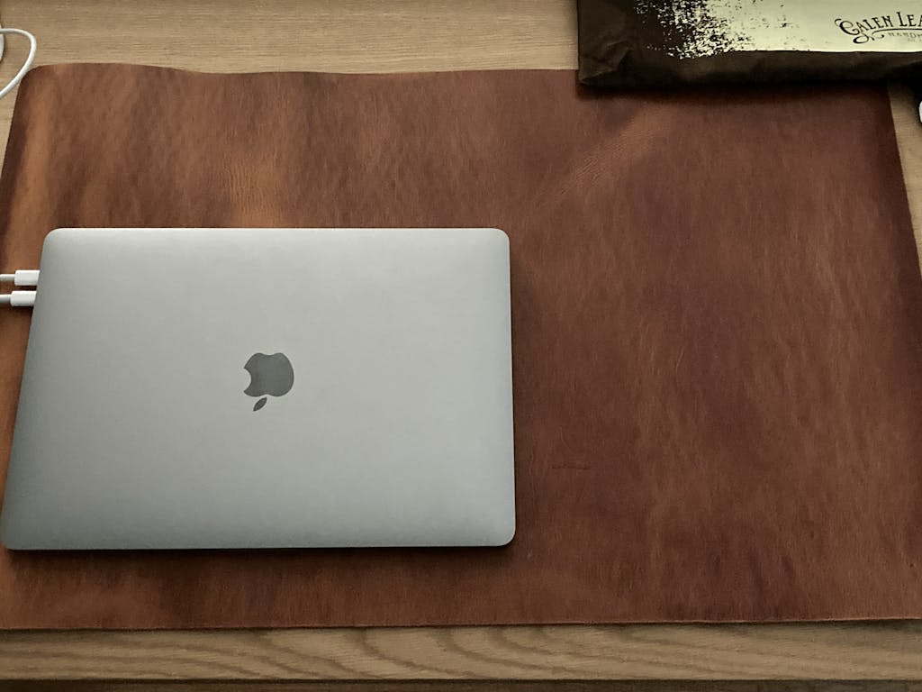 Leather Desk Pad - Small to Large Protector Mat - Galen Leather