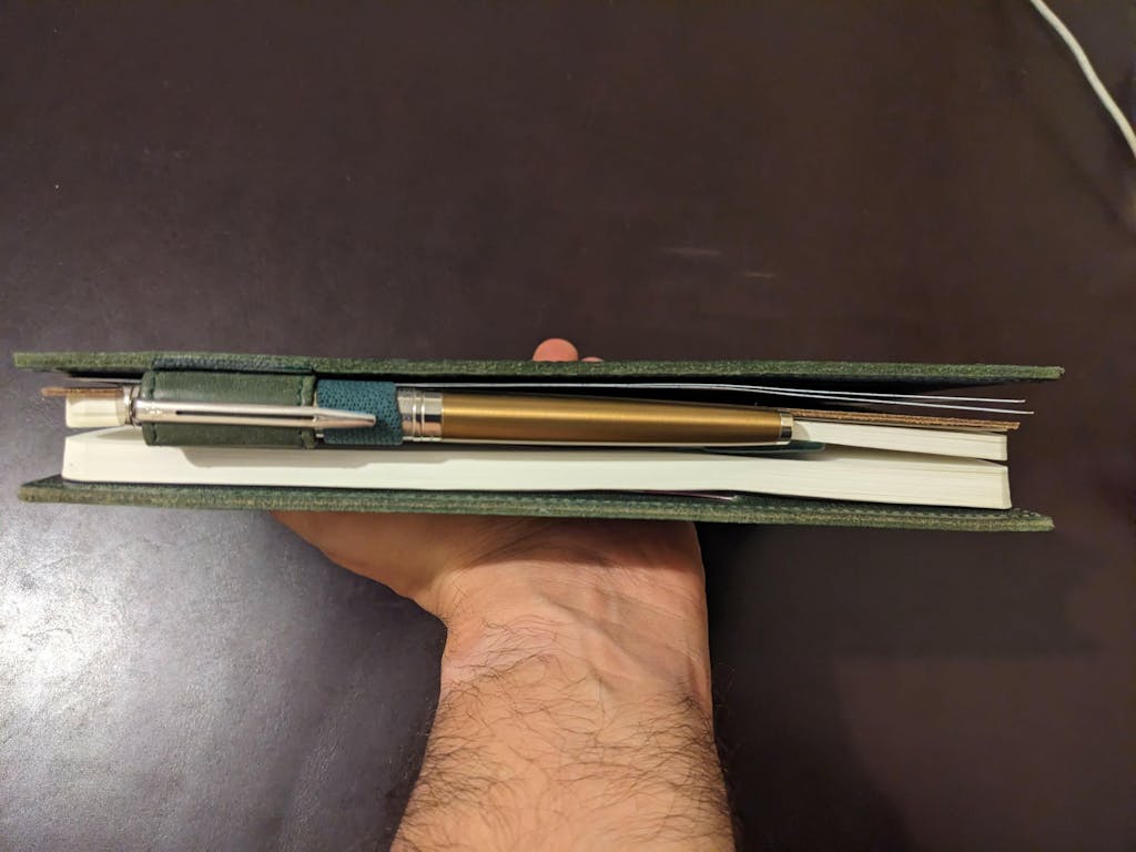 Leather Jotter Pad - Crazy Horse Brown | Galen Leather