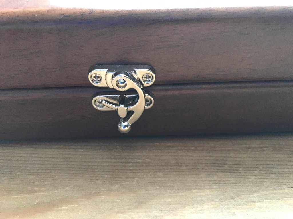 The Writing Box - Portable Wooden Writing Desk - Galen Leather