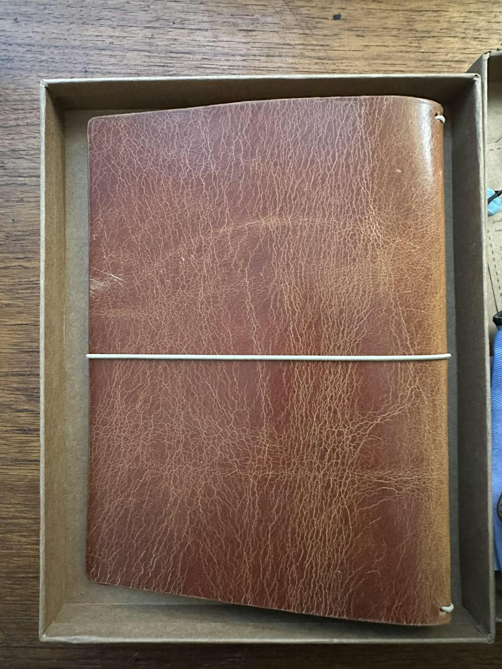 SECONDS Leather Traveler's Notebook Cover - Crazy Horse Forest Green ...