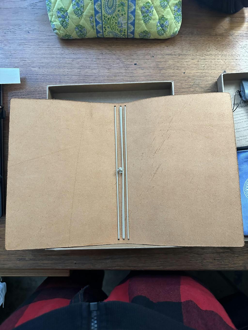 SECONDS Leather Traveler's Notebook Cover - Natural - Galen Leather