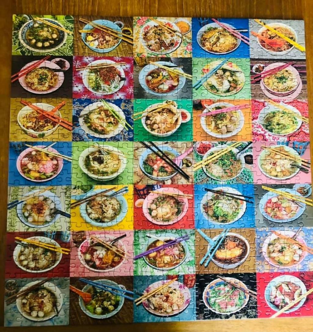 Noodles for Lunch 500 Piece Puzzle | Galison