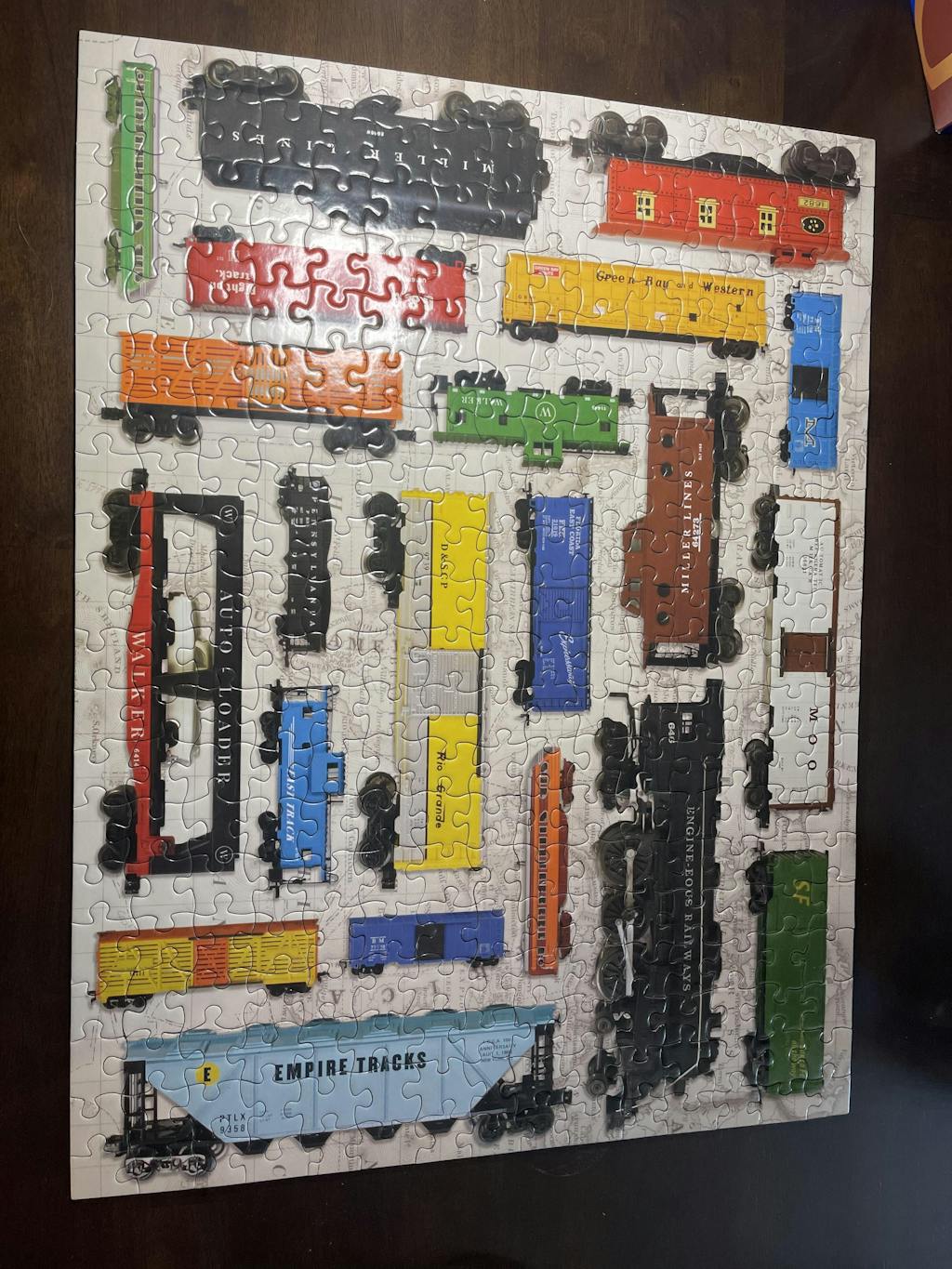 Vintage Toy Trains 300 Piece Puzzle | Galison