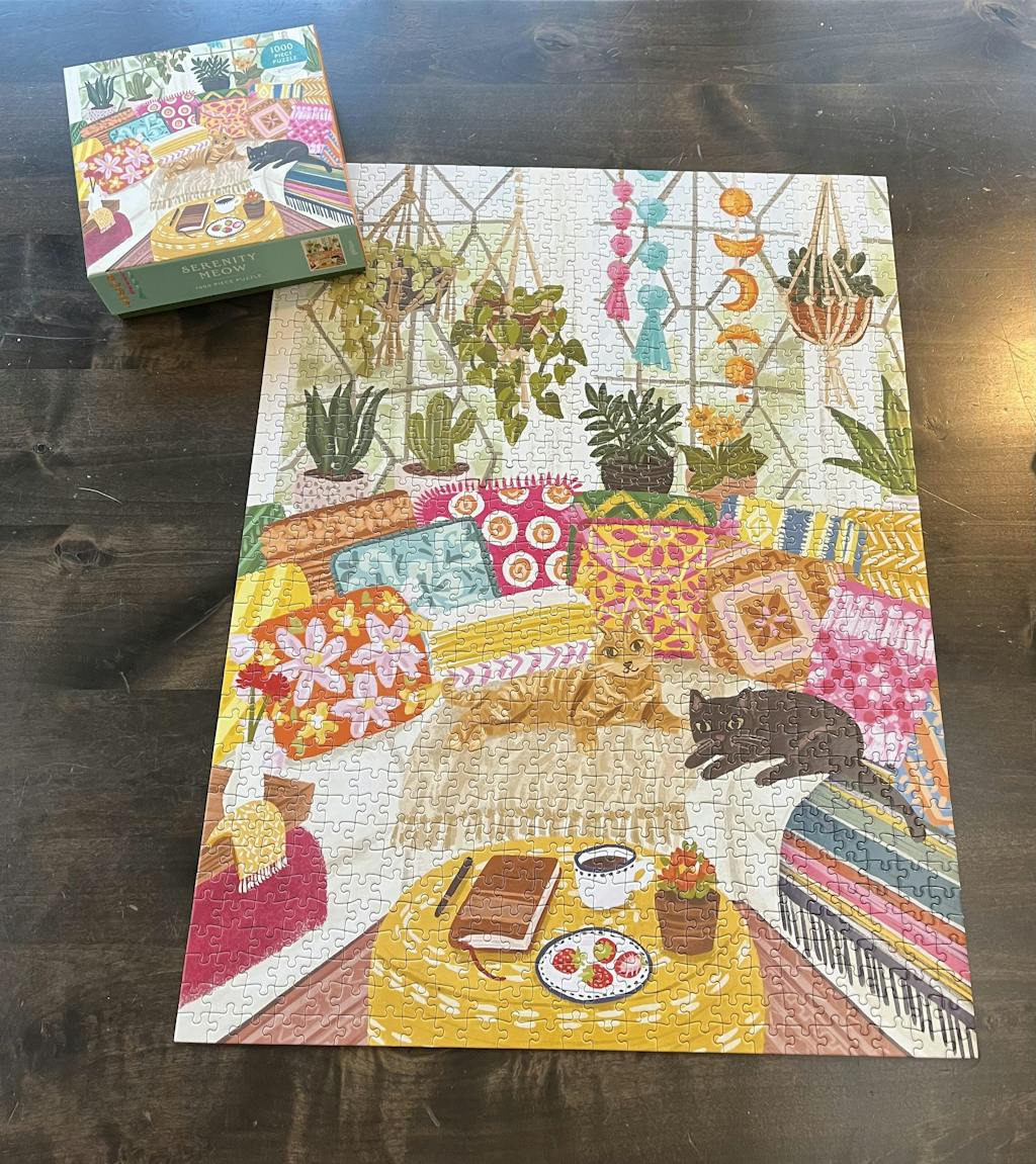 Serenity Meow 1000 Piece Puzzle – Galison