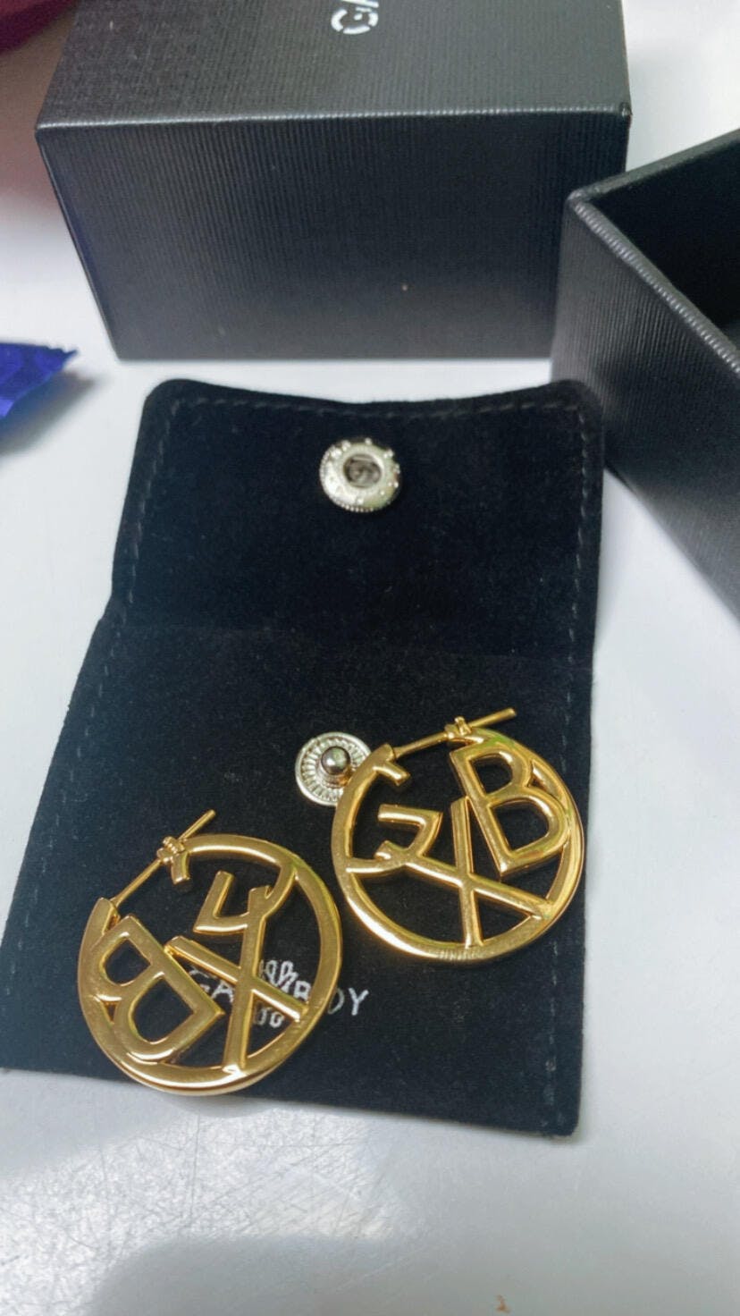 GXB SMALL HOOP EARRINGS