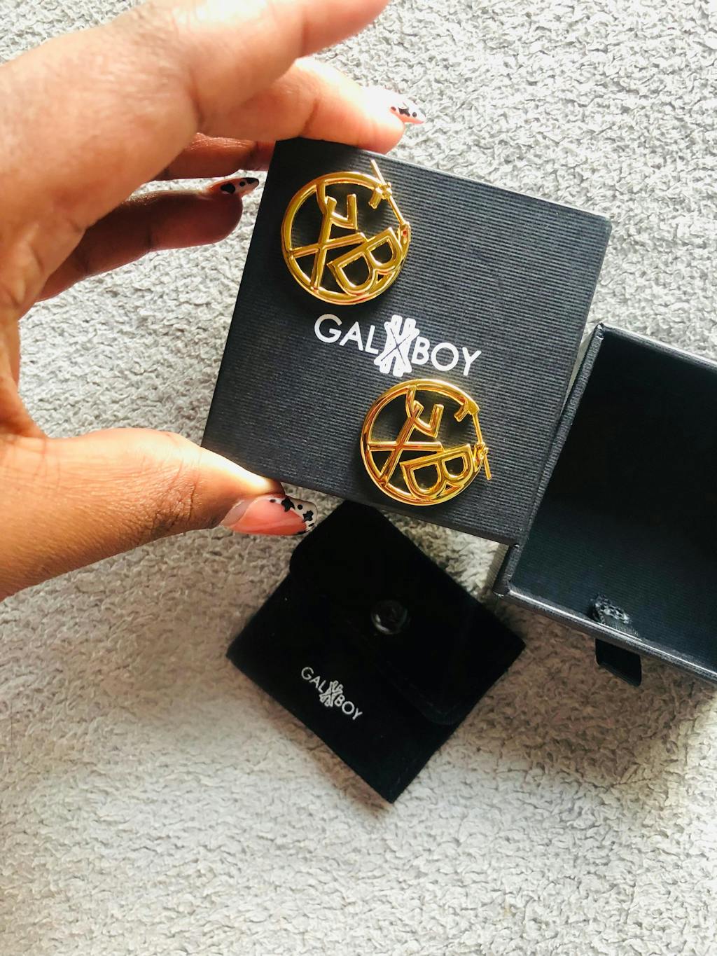 GXB SMALL HOOP EARRINGS