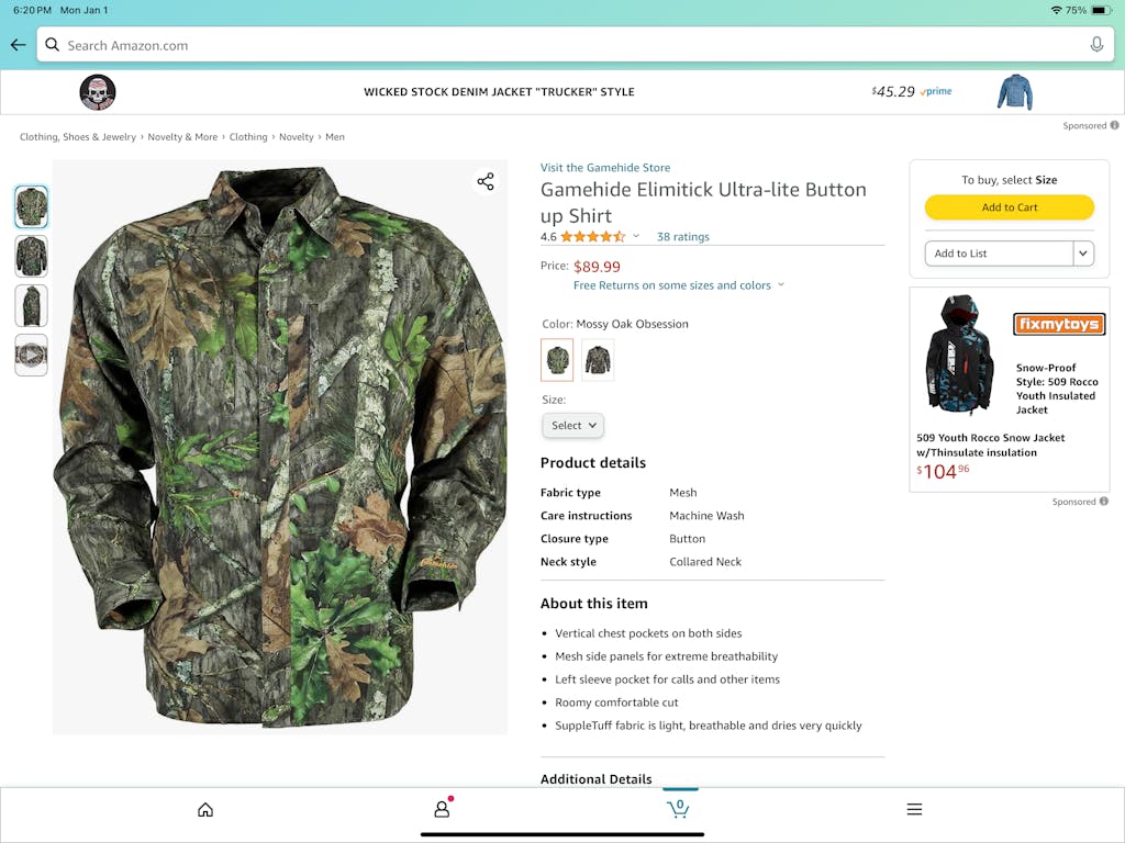 ElimiTick Five Pocket Pant | Tick Repelling | Gamehide | TSP