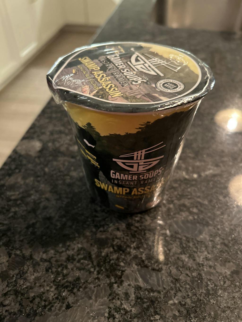 Gamer Soups Instant Noodles - Swamp Assassin (24 Cup Box) | Gamer Supps