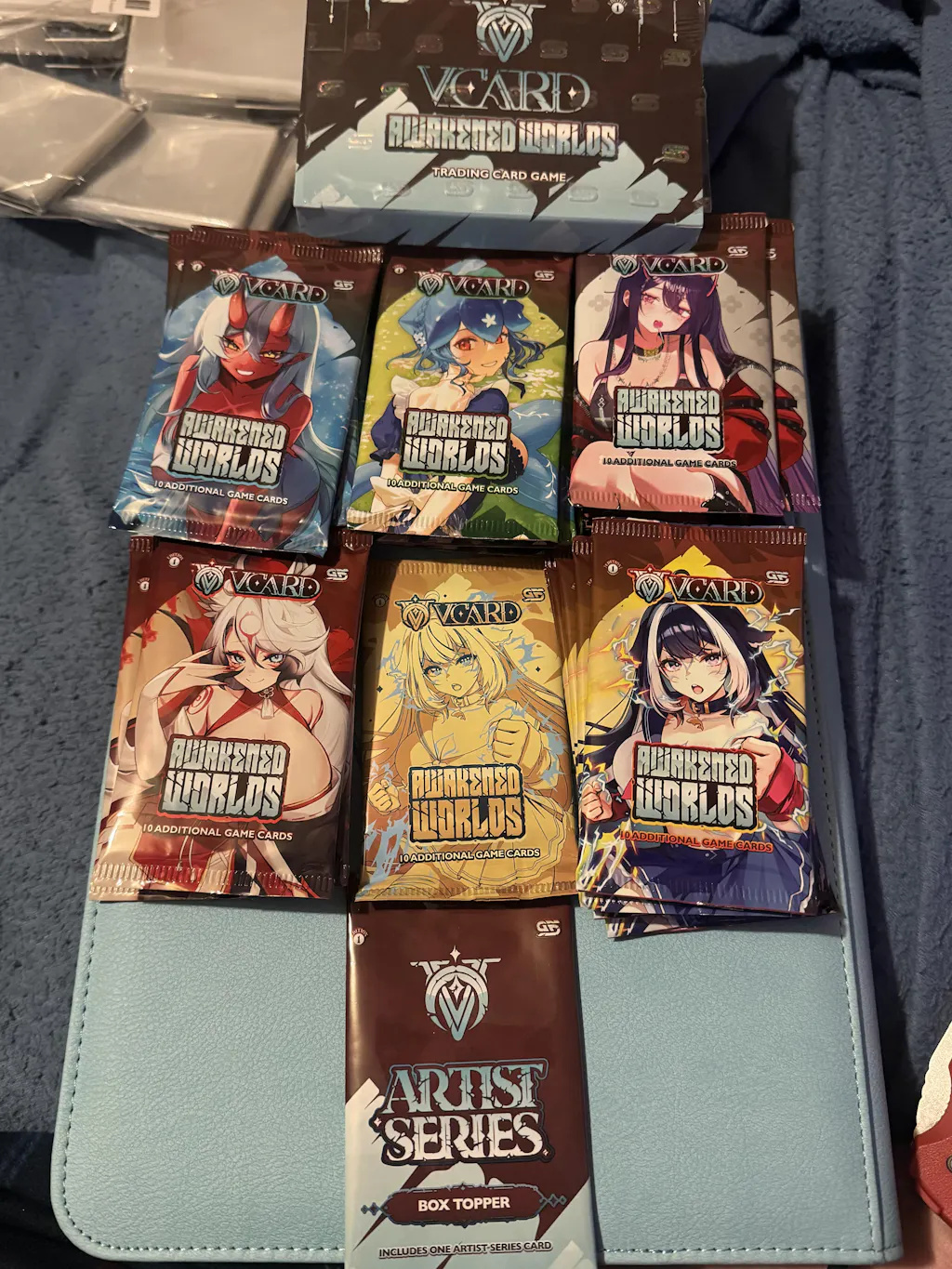 VCard Set 2: Awakened Worlds First Edition Booster Box | Gamer Supps