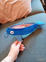 Wally the Whale bag & pouch | Crochet PDF pattern – garnknuten