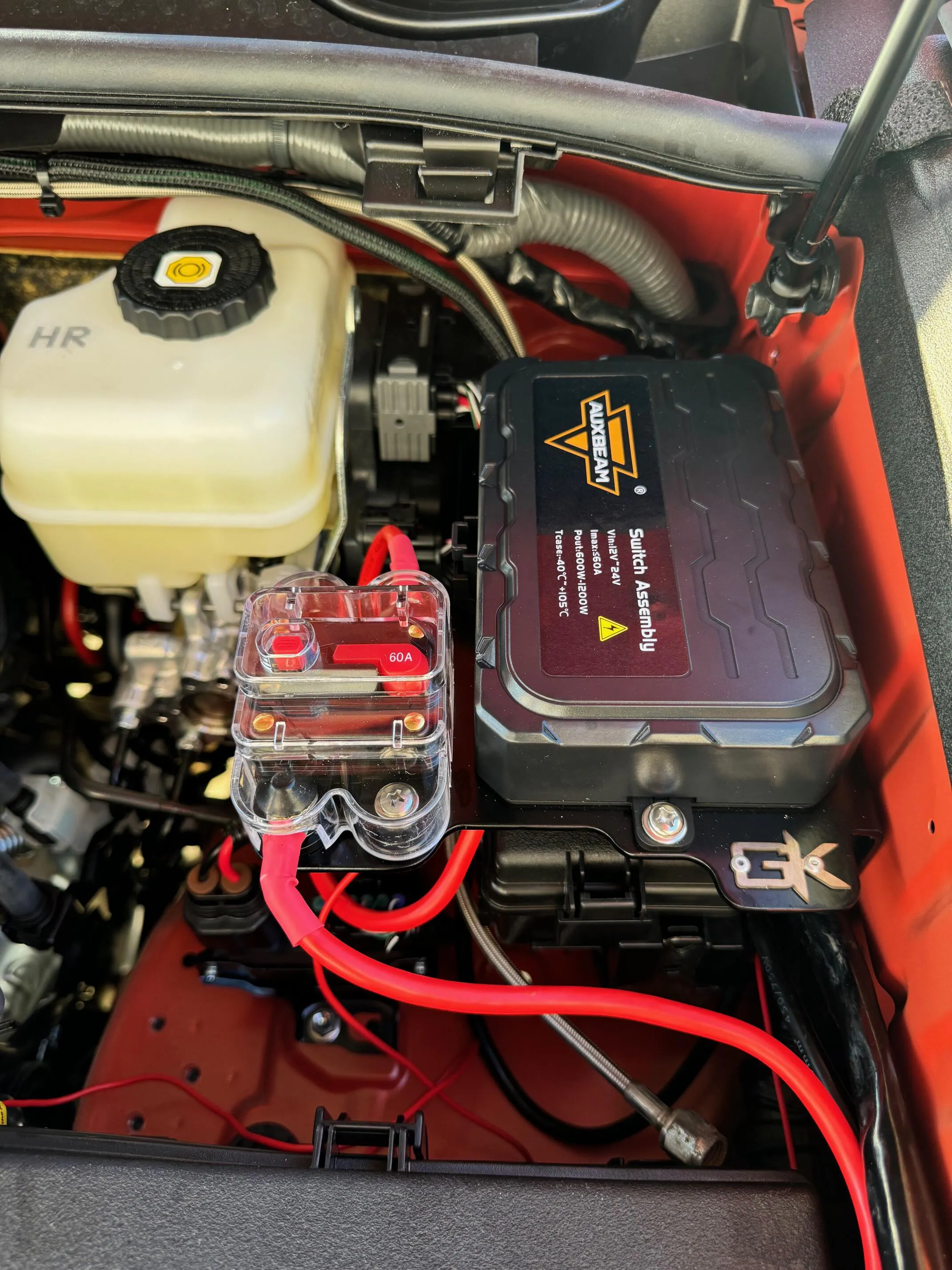 2010-2024 Toyota 4Runner Auxbeam Engine Bay Controller Mount ...