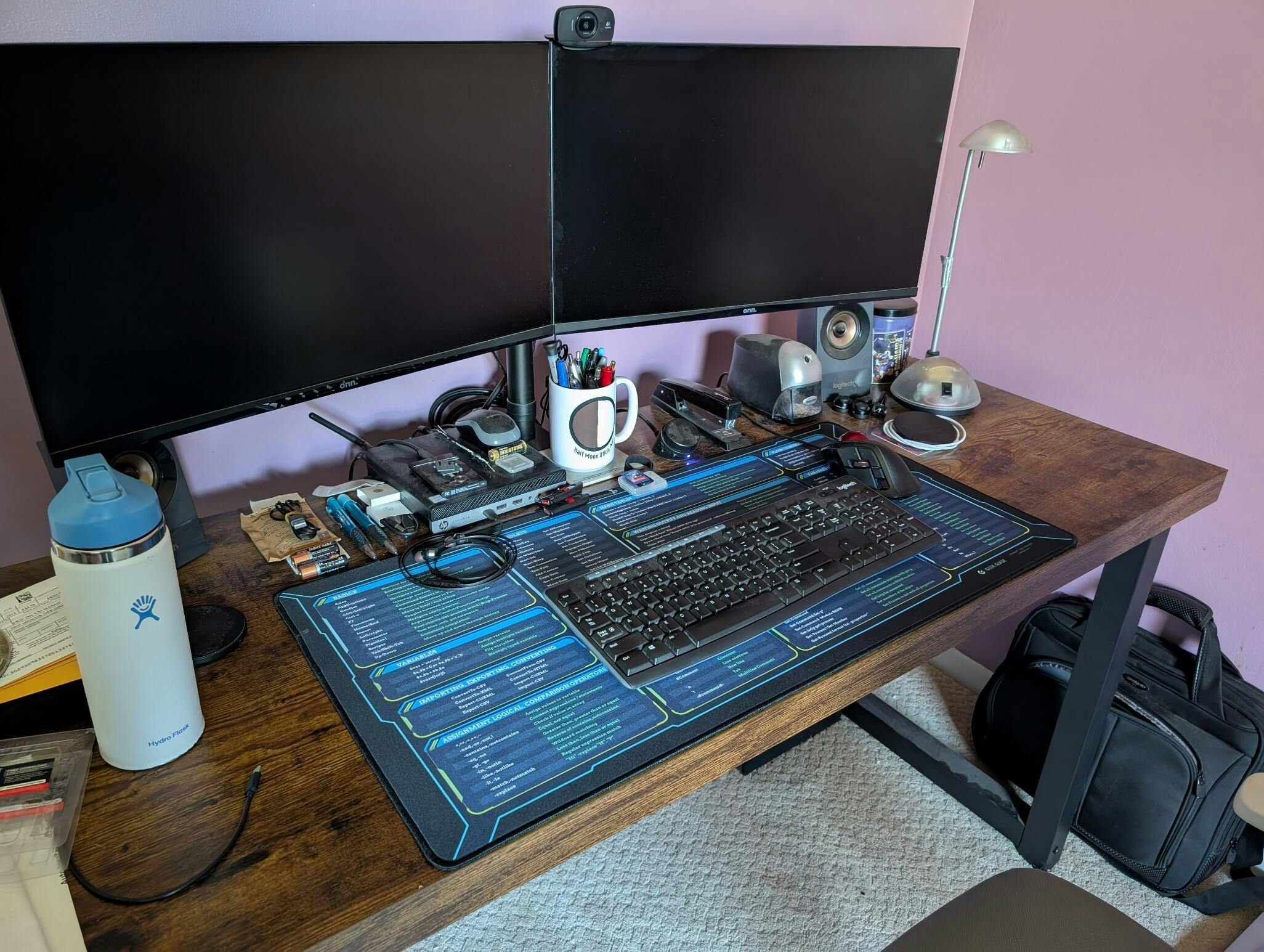 Python Cheat Sheet Desk Mat Geek Guise