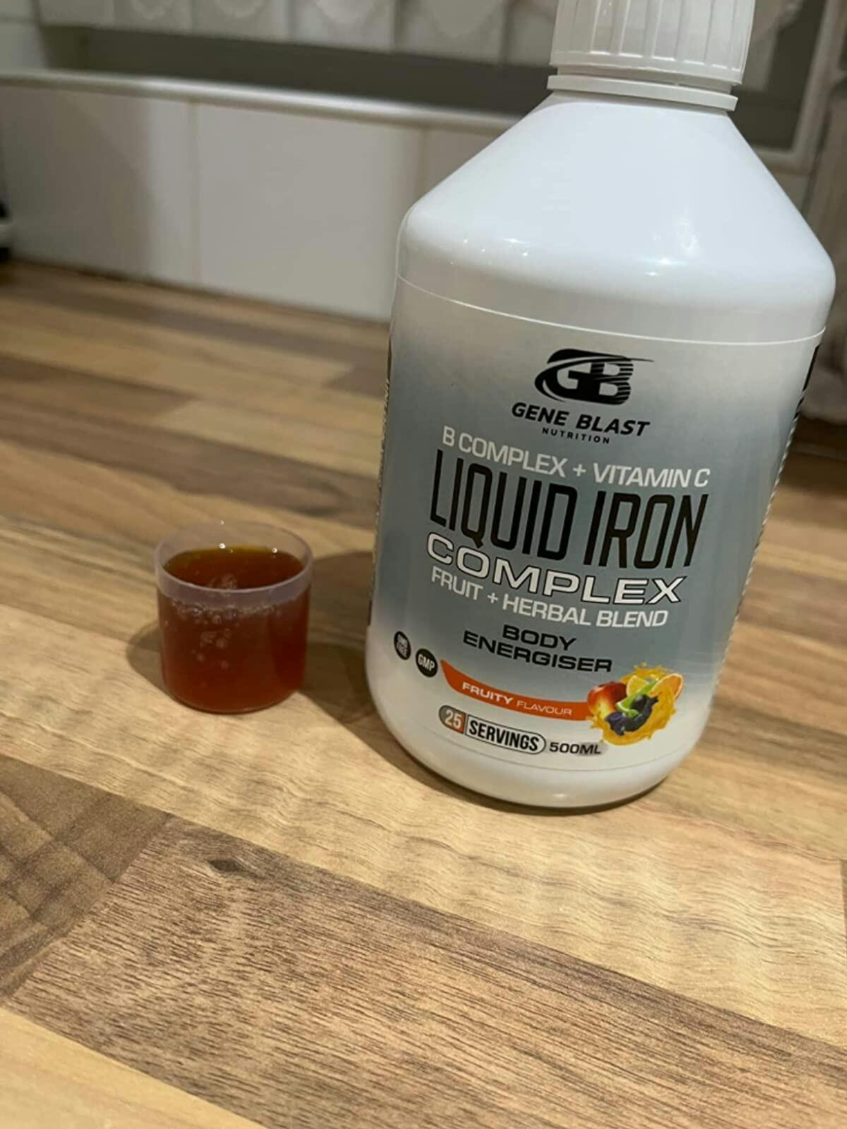 Gene Blast Liquid Iron Supplement