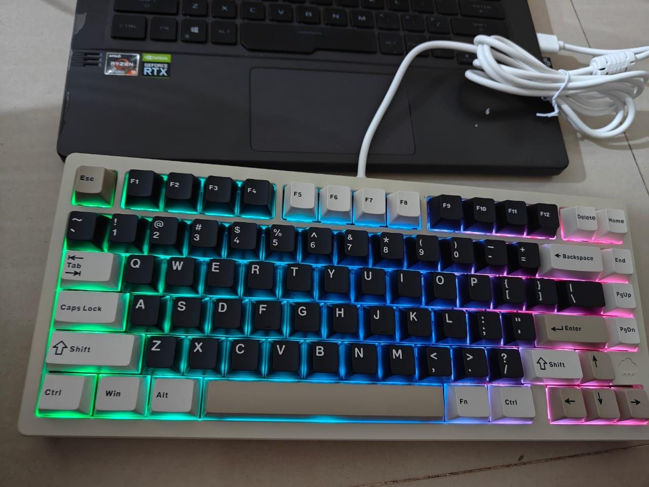 WOBKEY Rainy75 Trimode Wireless Mechanical Keyboard – GenesisPC