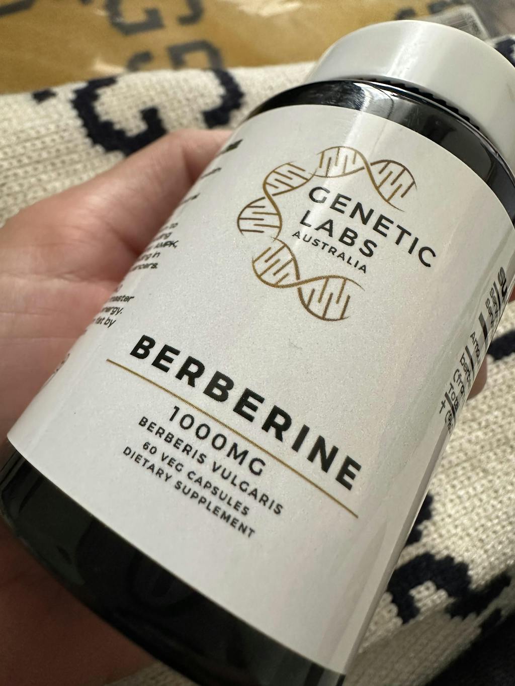 Berberine Supplement | 60 x 500mg | Natural Alkaloid – Genetic Labs ...