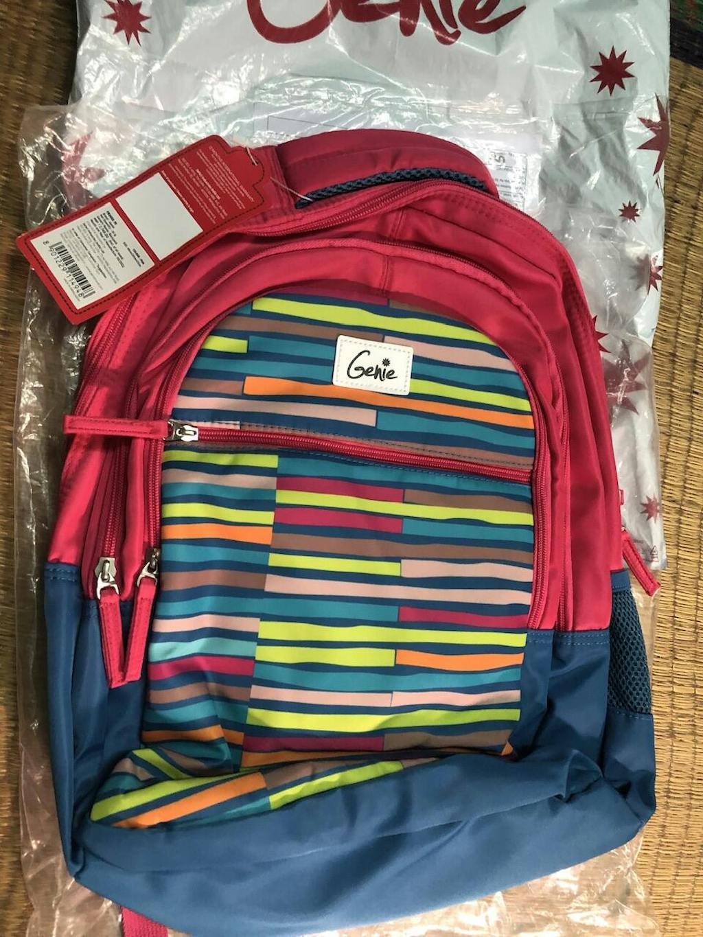 Buy Genie Girl Power 36L Pink Laptop Backpack Online