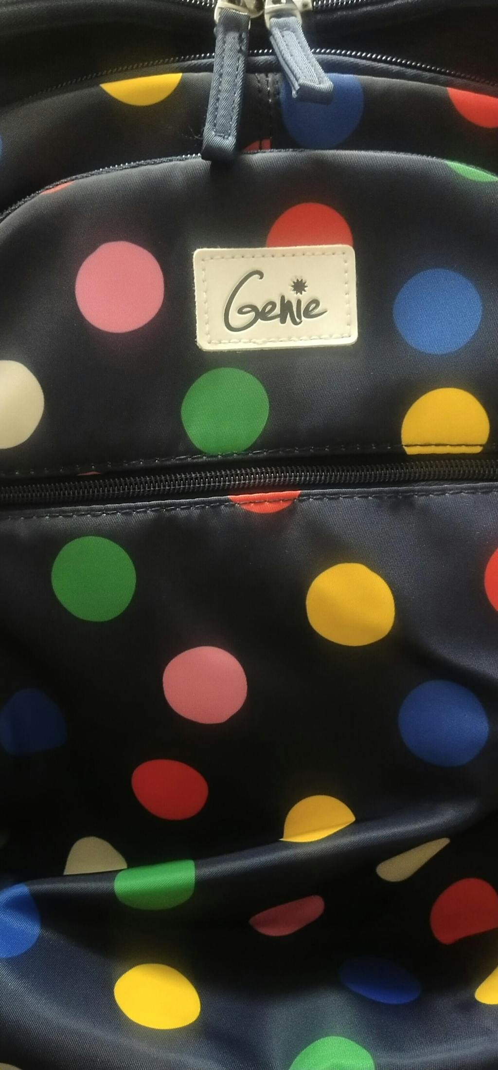 Buy Genie Poppins 36L Navy Blue School Backpack Online