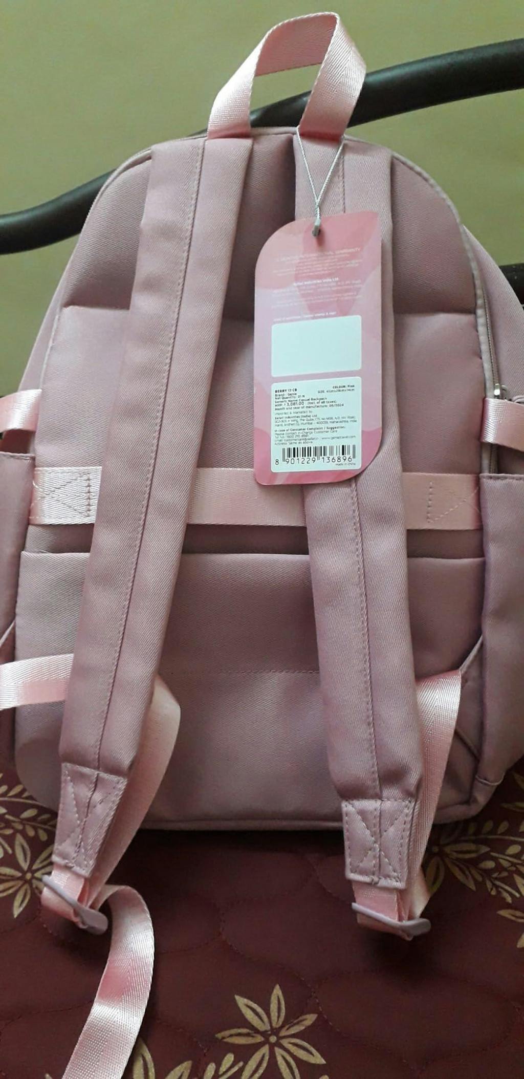 Buy Genie Berry 16L Sky Blue Laptop Backpack Online