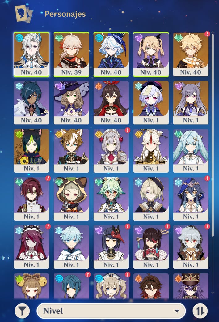 Neuvillette - AR40+ Genshin Impact Farmed Starter Account – Genshin ...