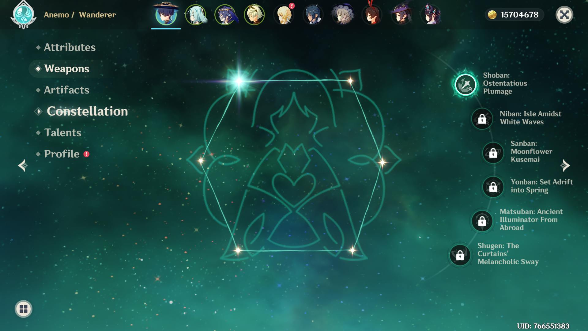 Genshin Impact Wishes Starter Account (Europe) – Genshin Accounts