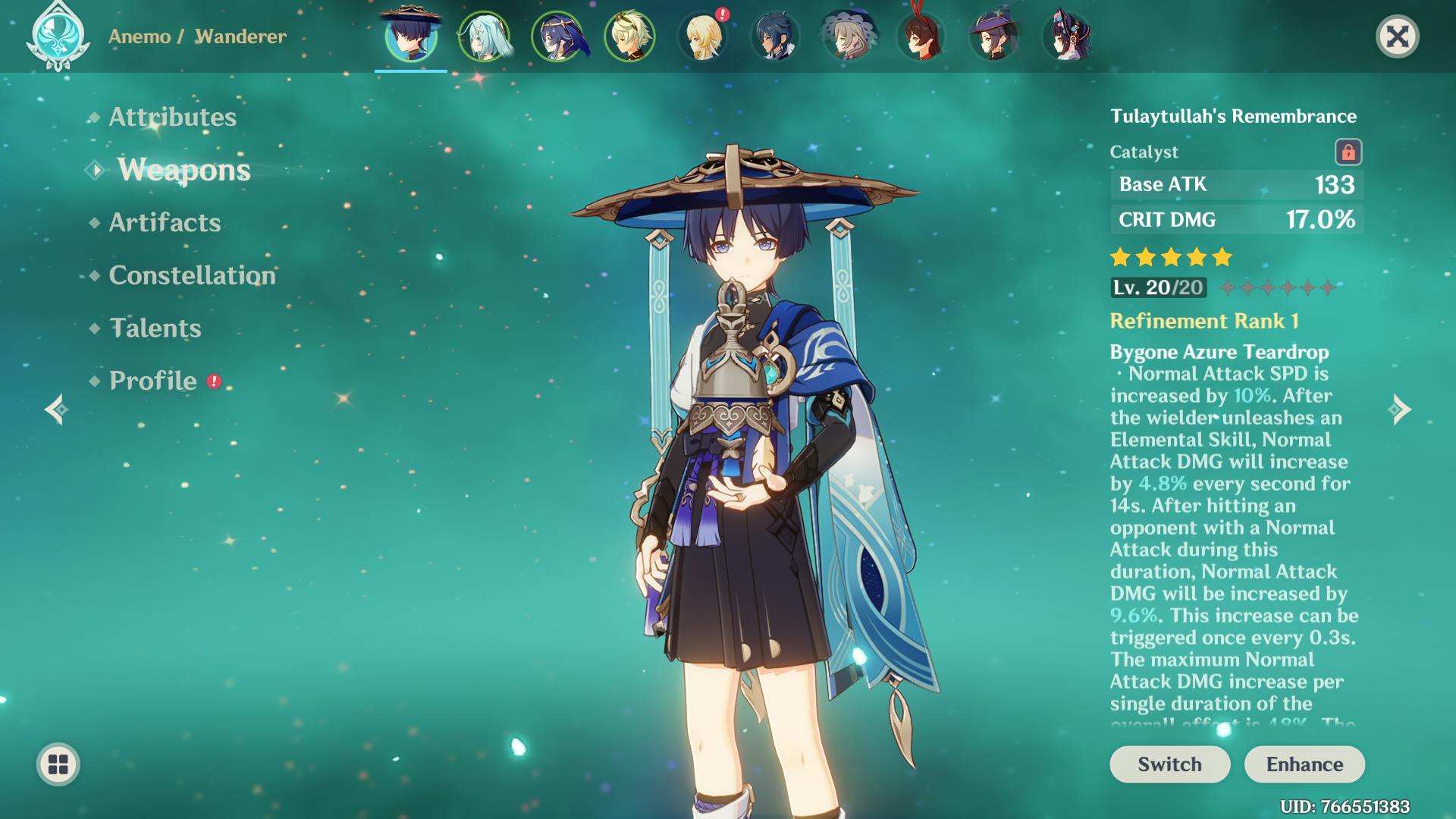 Genshin Impact Wishes Starter Account (Europe) – Genshin Accounts