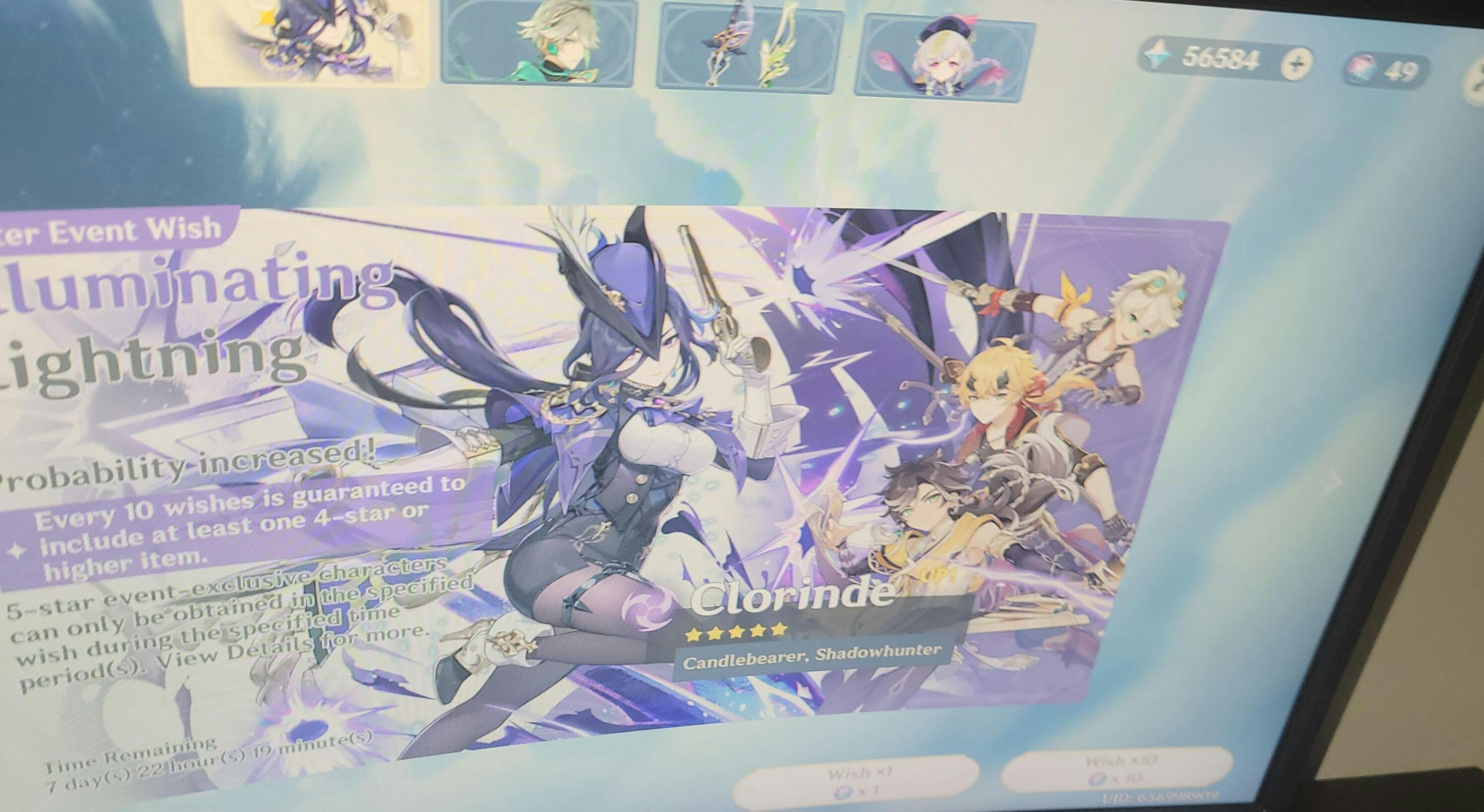 Genshin Impact Wishes Starter Account (America) – Genshin Accounts