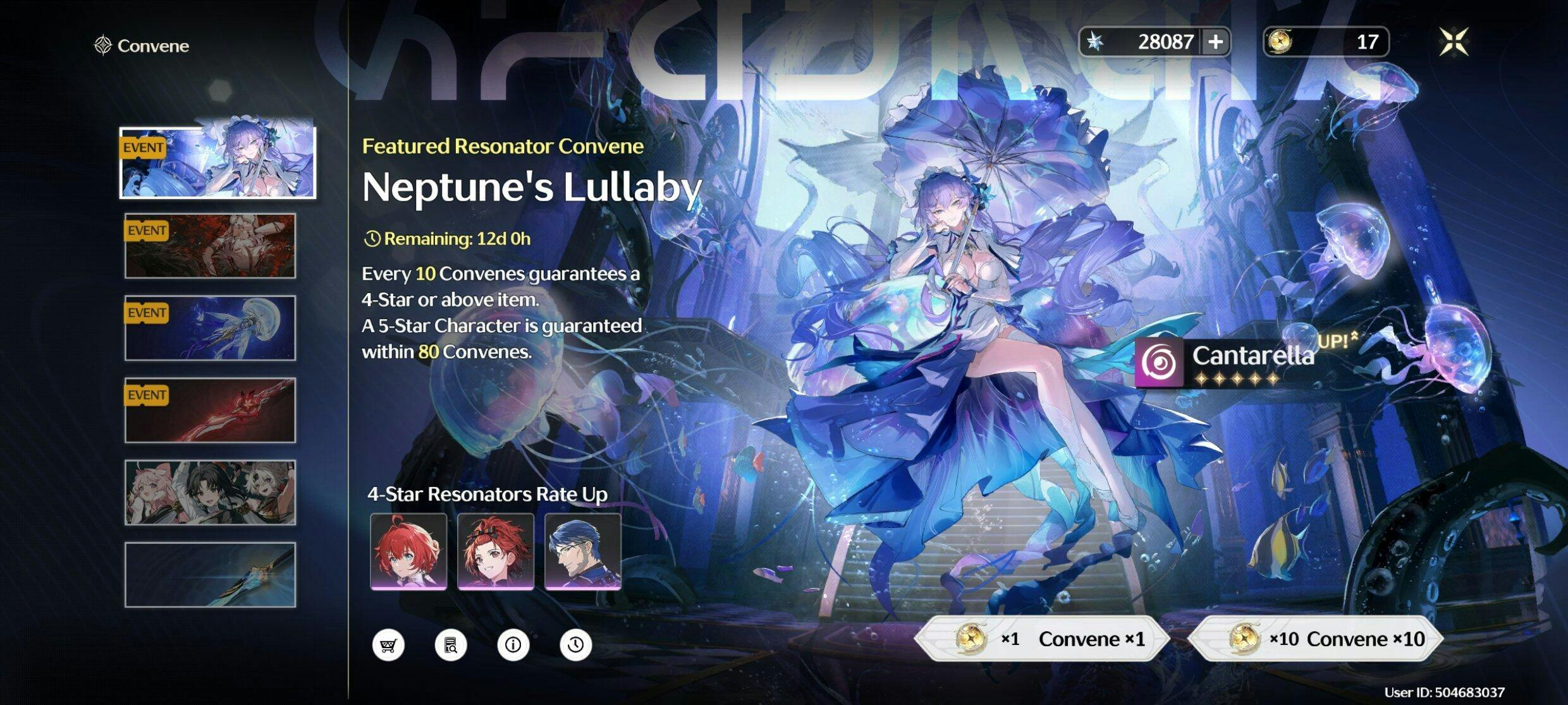 Wuthering Waves Starter Account with Gems