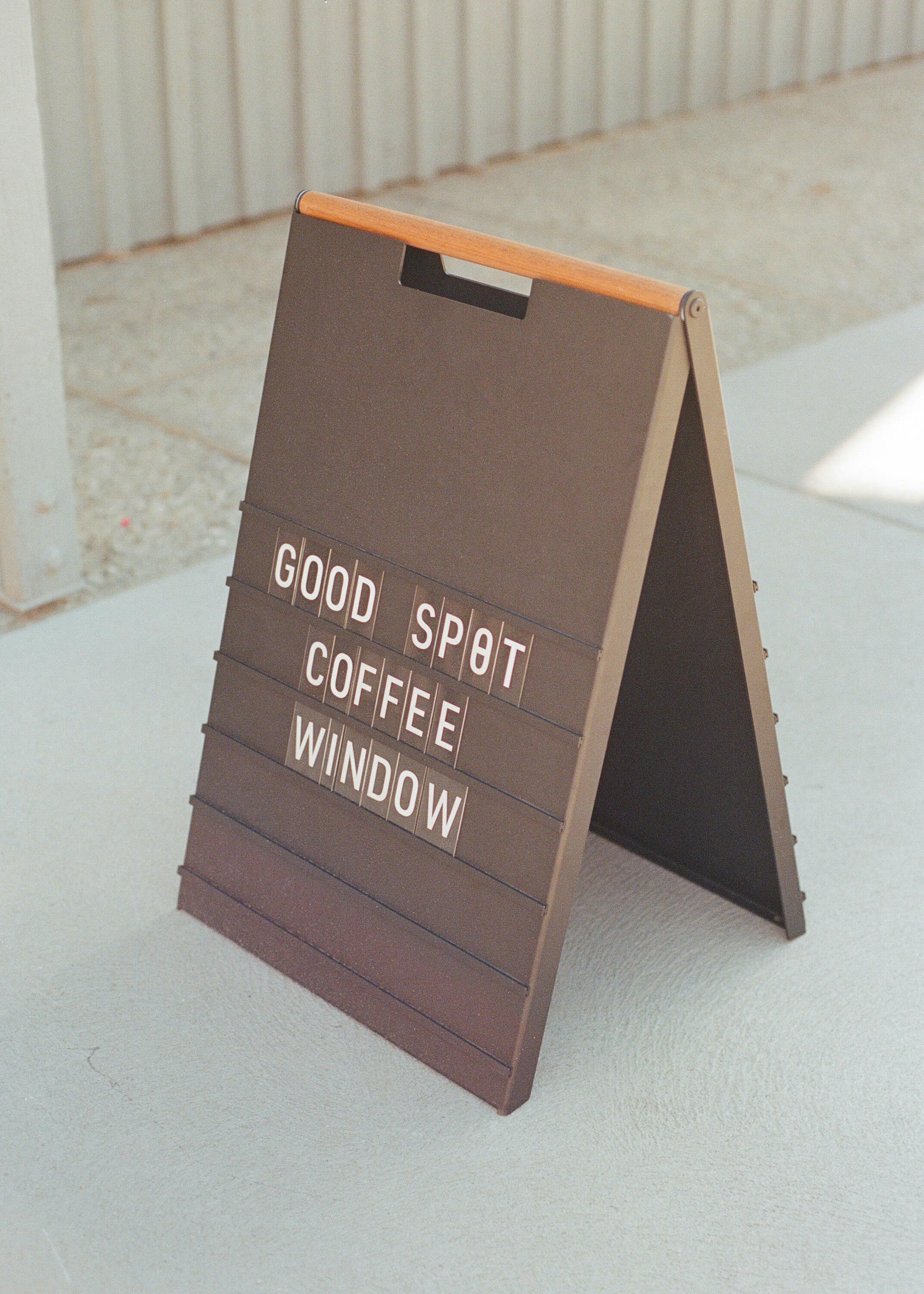 Letter Sidewalk Sign | Changeable Sign | George & Willy – George and Willy