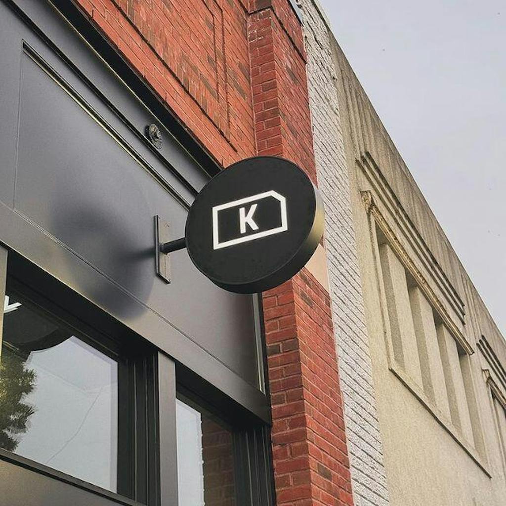 Round Shop Sign | Outdoor Business Signs | George & Willy – George and ...