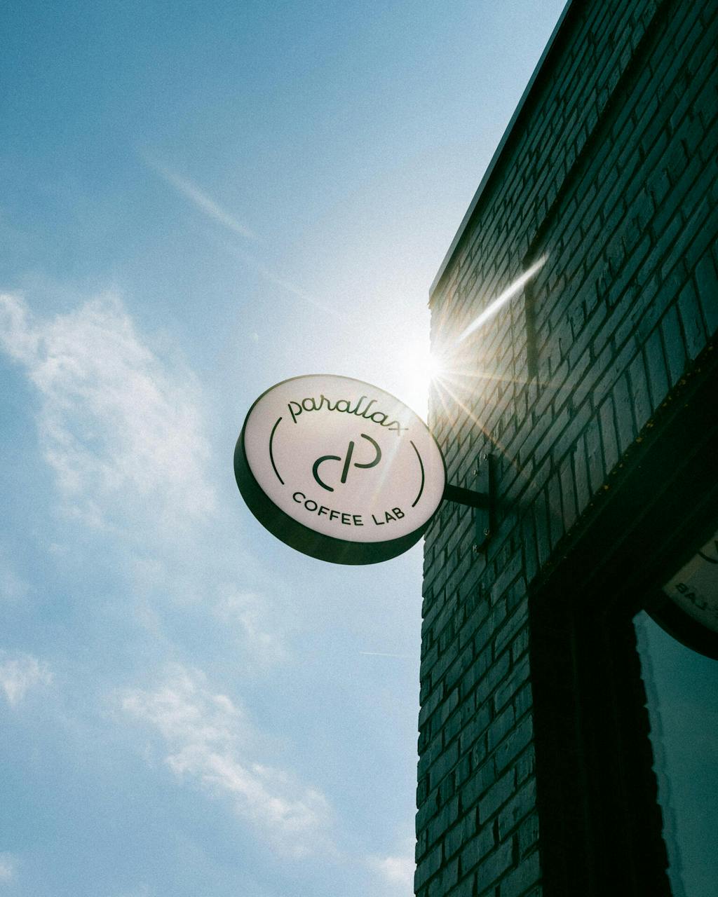 Round Outdoor Lightbox Sign | Illuminated Blade Sign - George & Willy ...