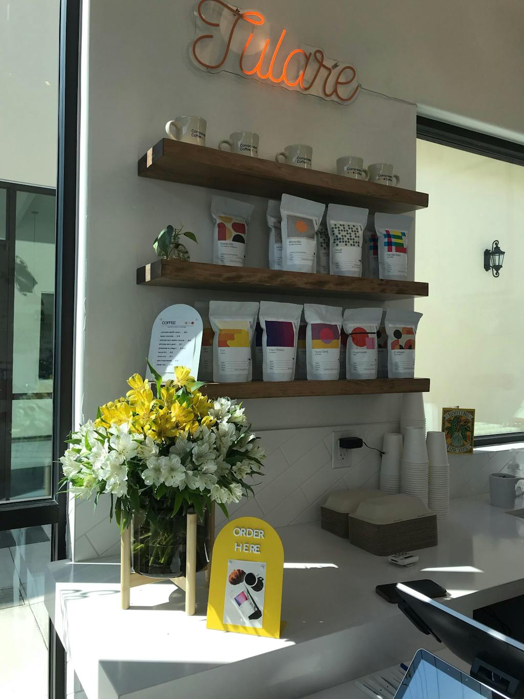 Large Round Custom Counter Sign Displays - George & Willy – George and ...