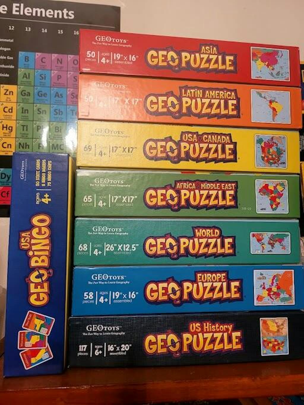 Geotoys - Puzzles Games and Gifts for the Worldly Minded