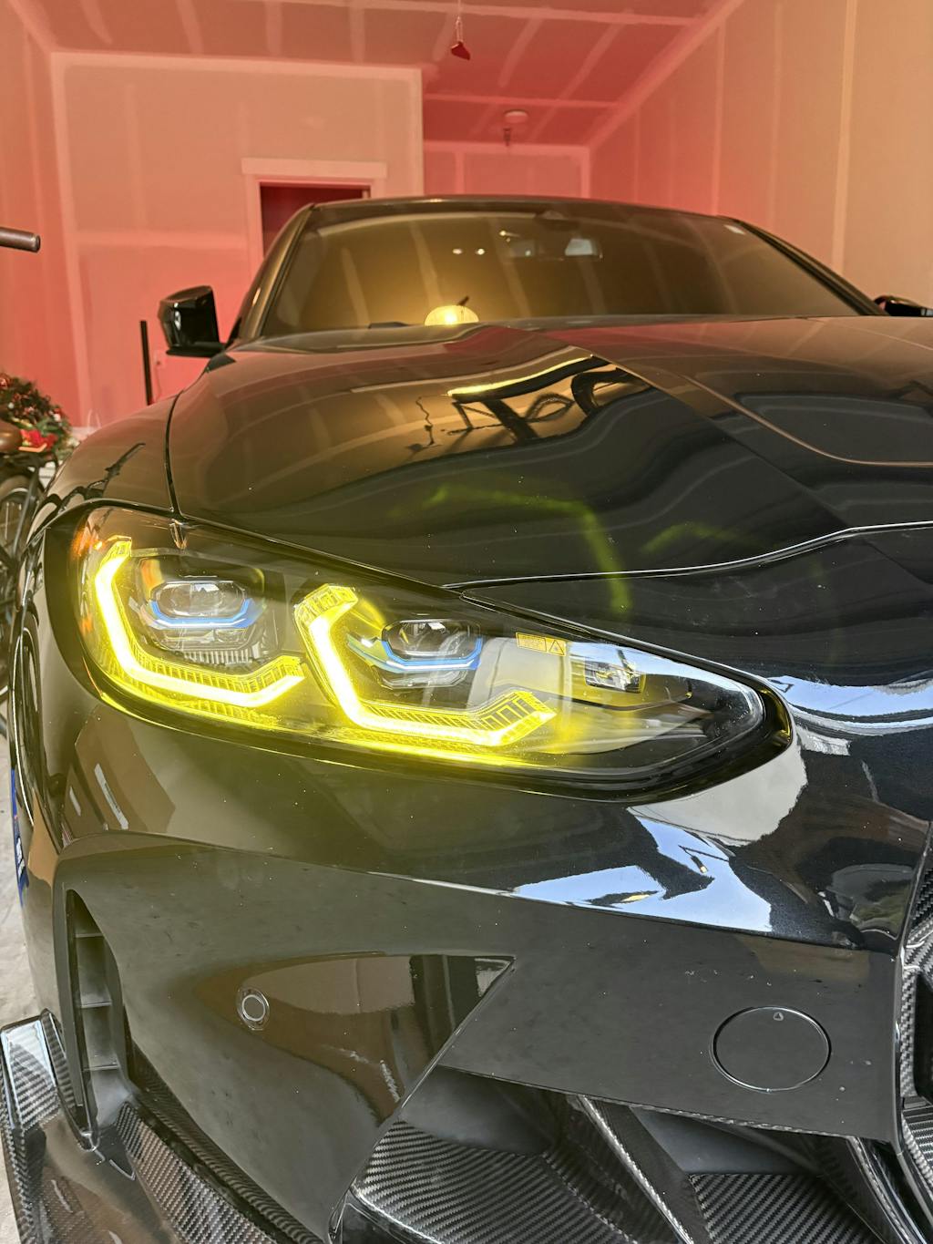 2021-2024 BMW M3/M4 CSL Headlights | Yellow DRL – German Car Accessories