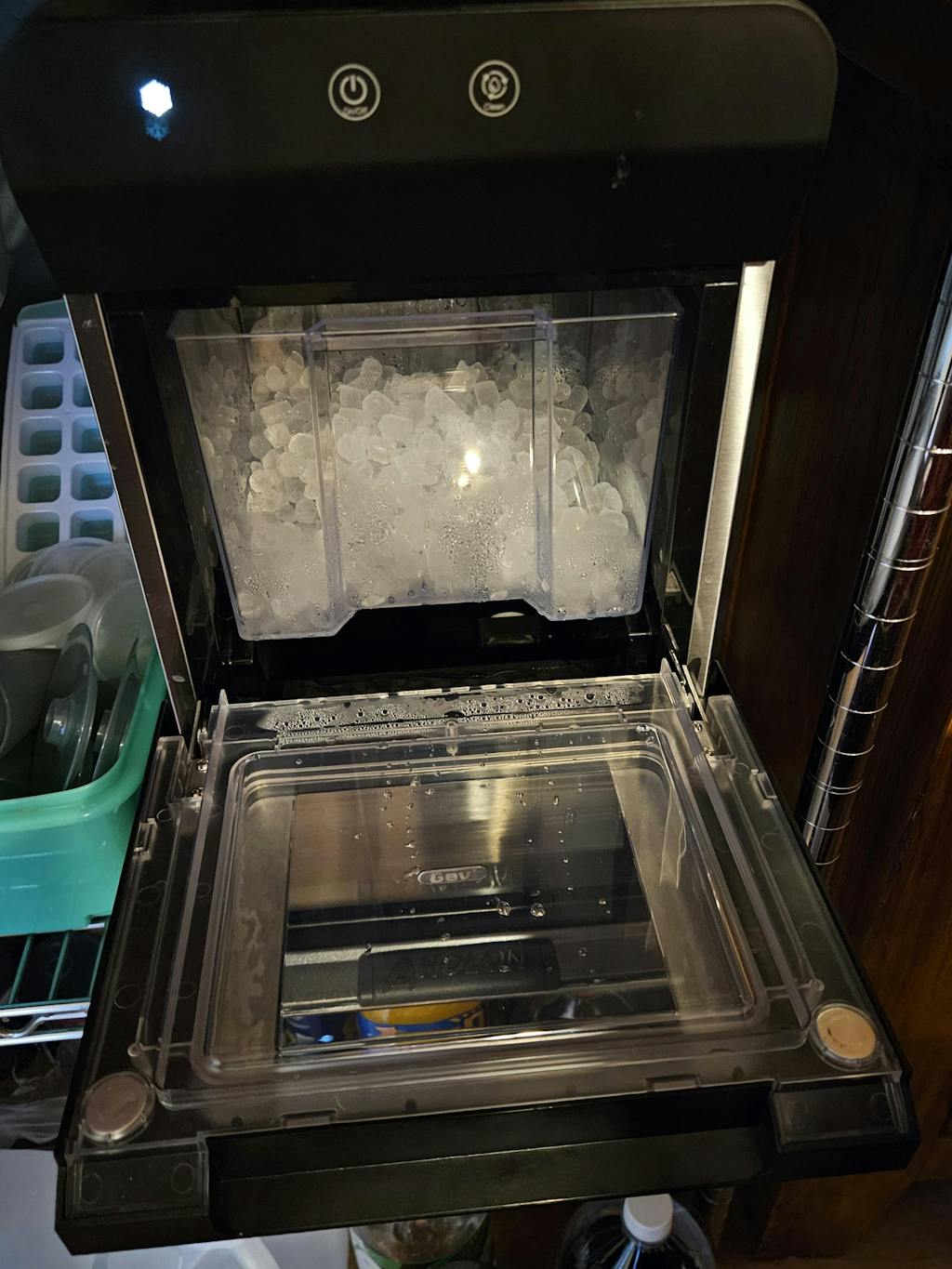 GEVI | Household V2.0 Countertop Nugget Ice Maker Machine for Home