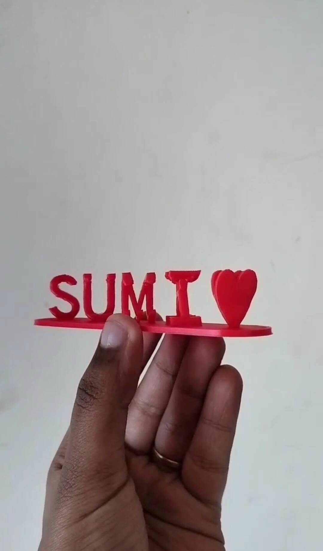 3D Name Flip | Couple Name Gift | Giftify