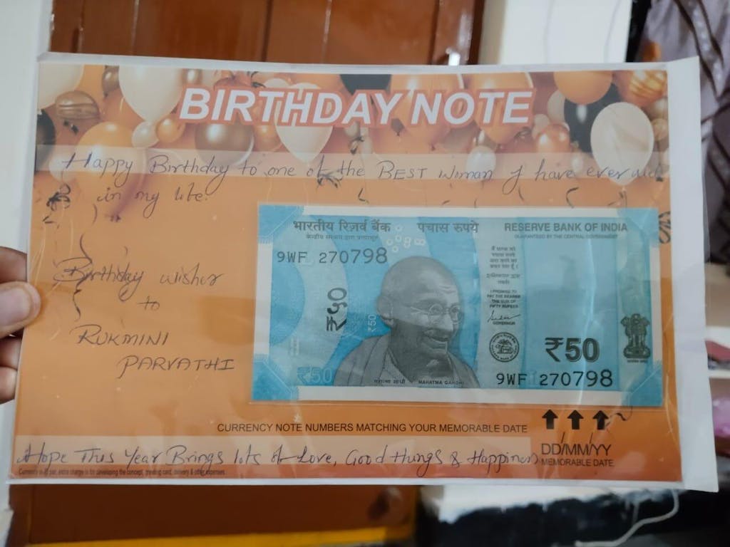 Buy Birthday Currency Note online in India | Giftify