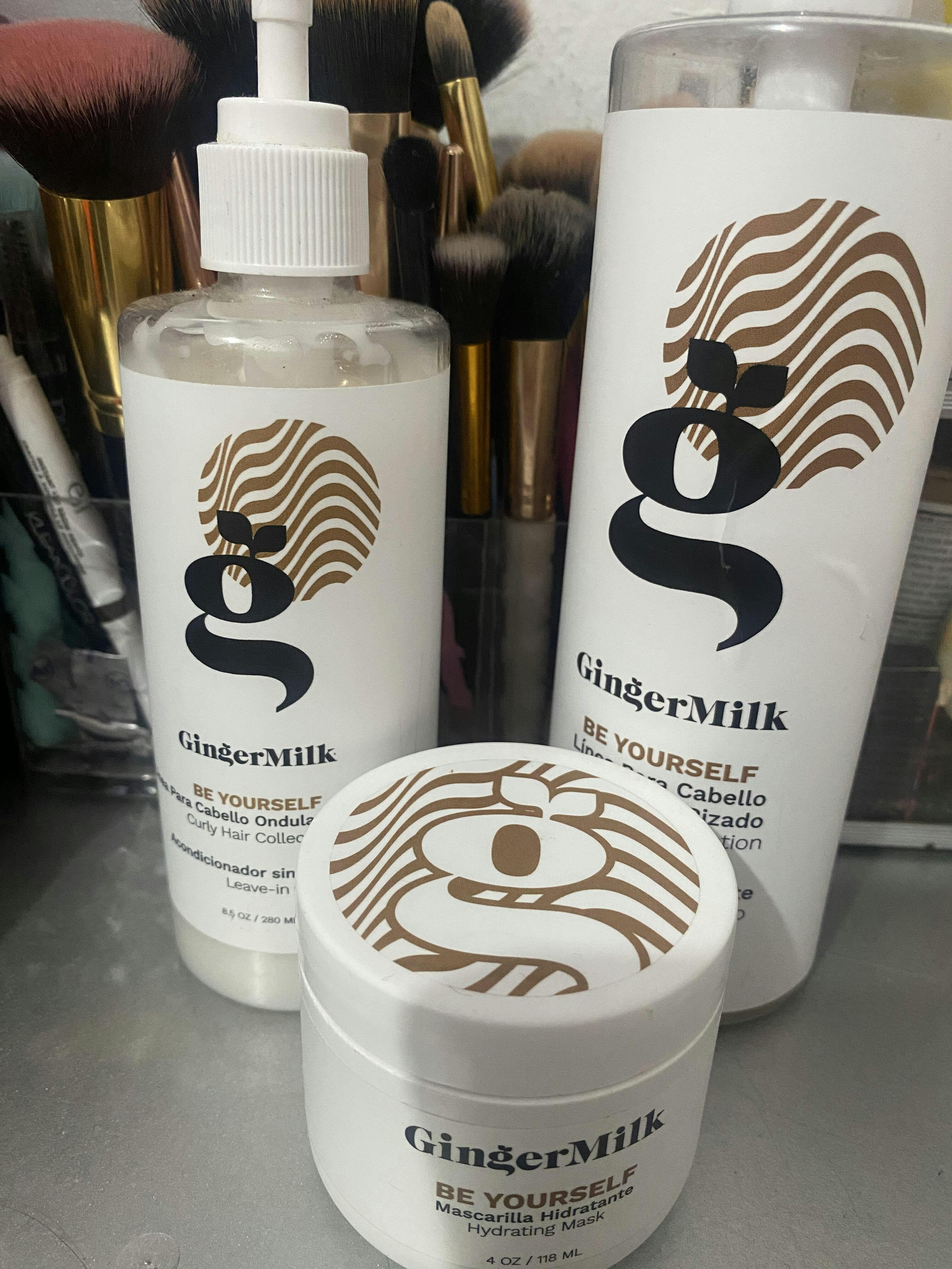 Línea Be Yourself | Kit control y definición de Rizos – Ginger Milk ...