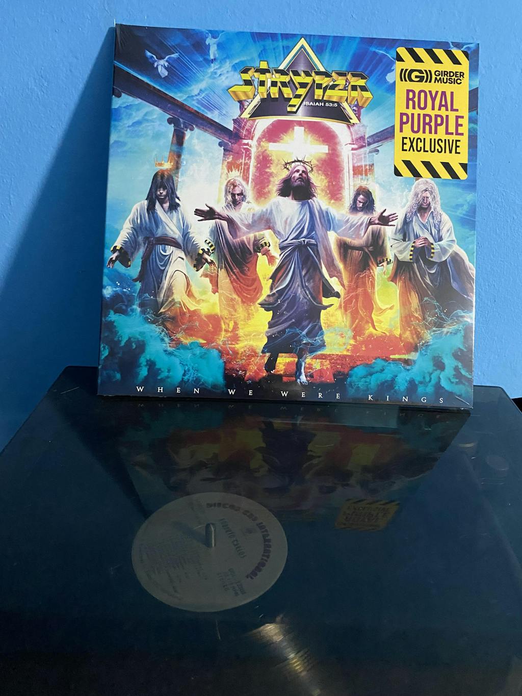 STRYPER - WHEN WE WERE KINGS (ROYAL PURPLE) GIRDER MUSIC EXCLUSIVE — girdermusic.com