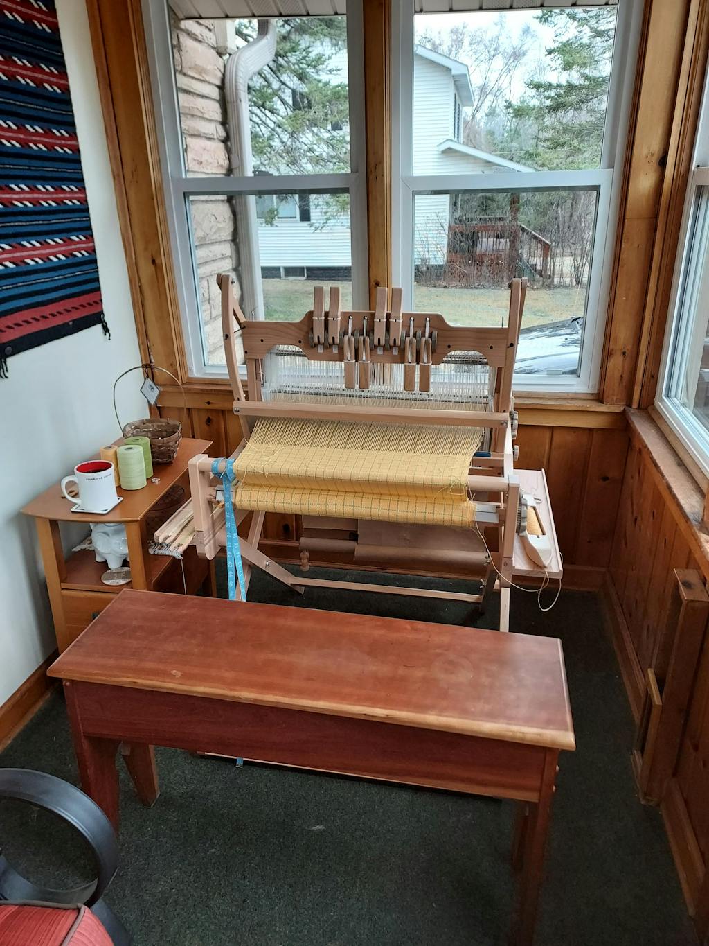 Ashford 4-Shaft and 8-Shaft Table Loom Stand - Gist Yarn