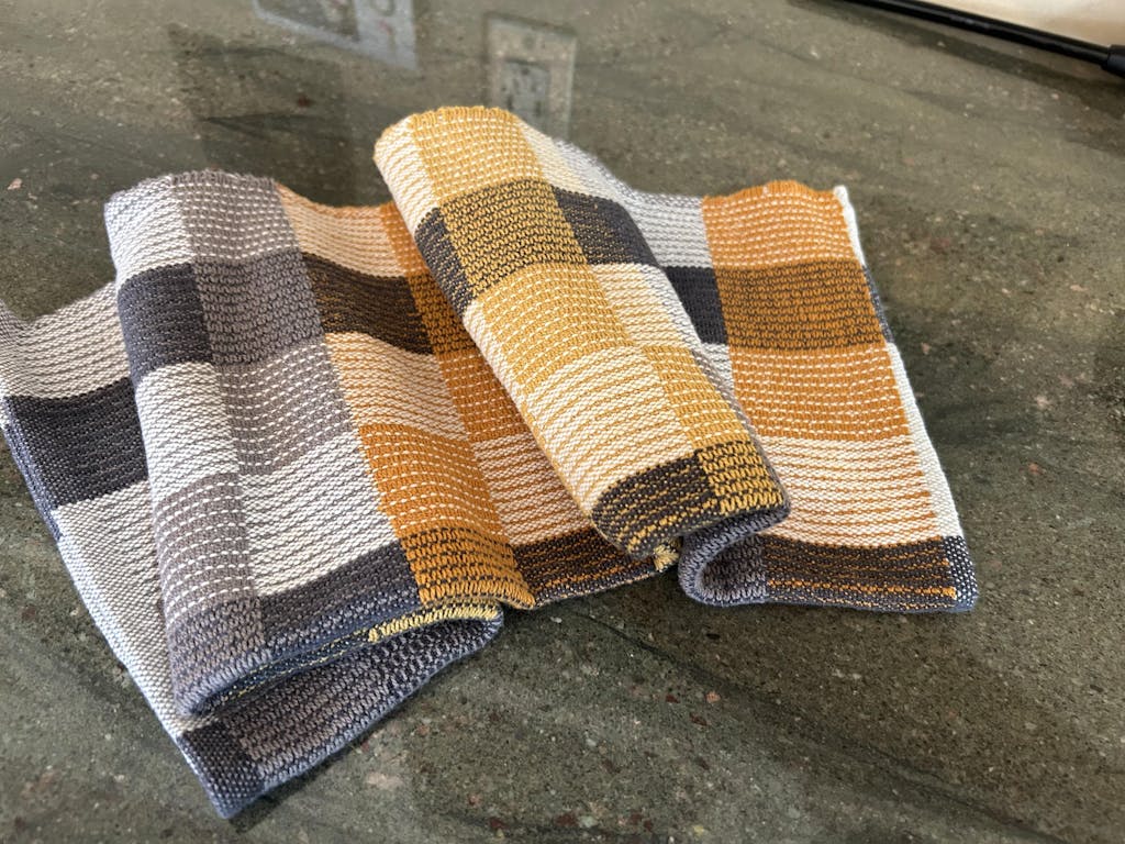 Halvdräll Towels Weaving Pattern - Gist Yarn