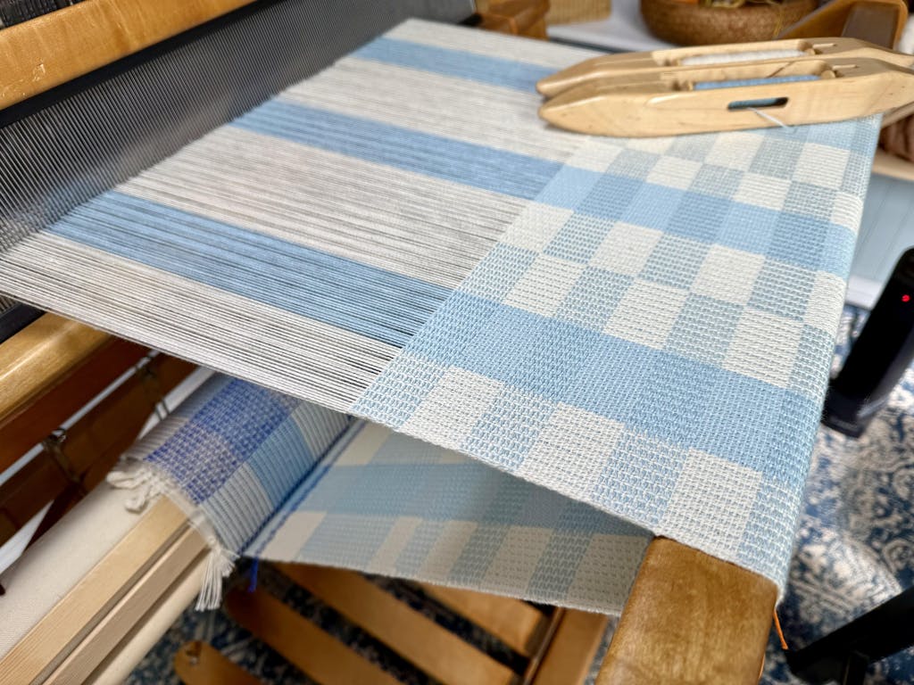 Halvdräll Towels Weaving Pattern - Gist Yarn