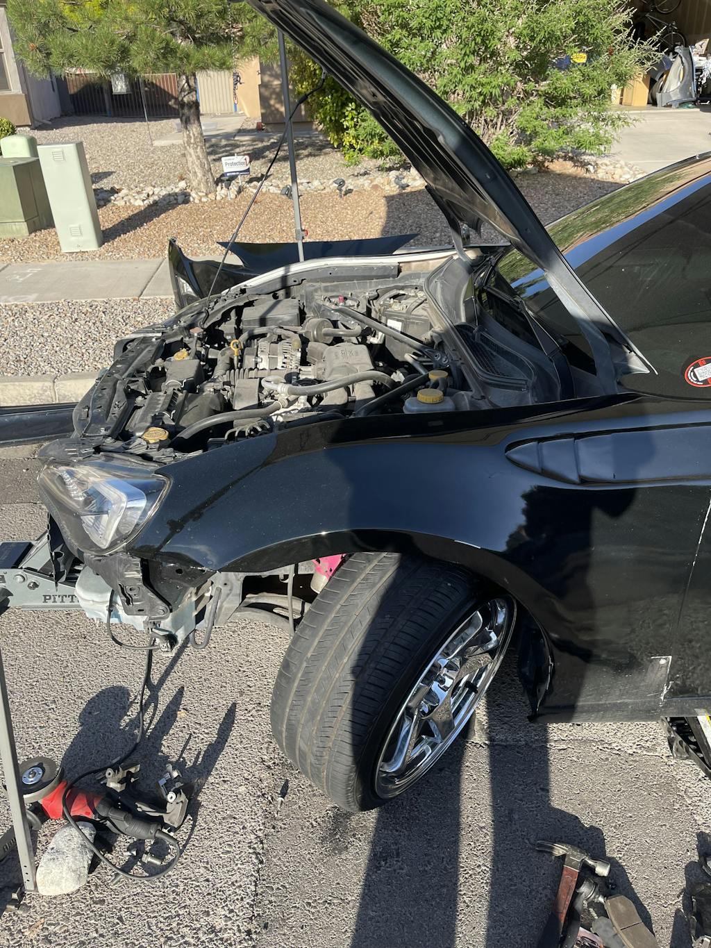 V3 FR-S / GR86 / BRZ bolt on angle kit with ackerman adjustment