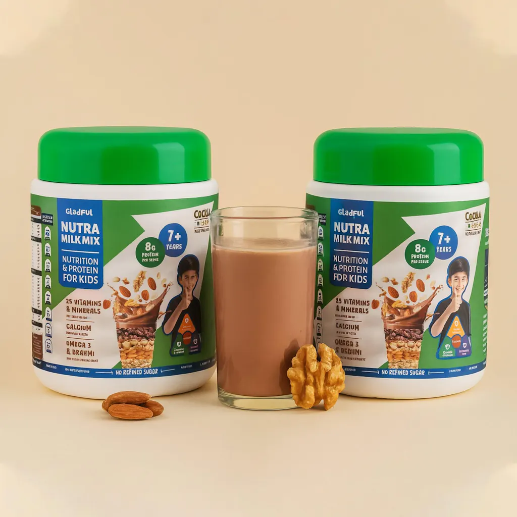 NutraMilk Mix - 7+ Years | Chocolate | The Cleanest Health Milk Mix for ...