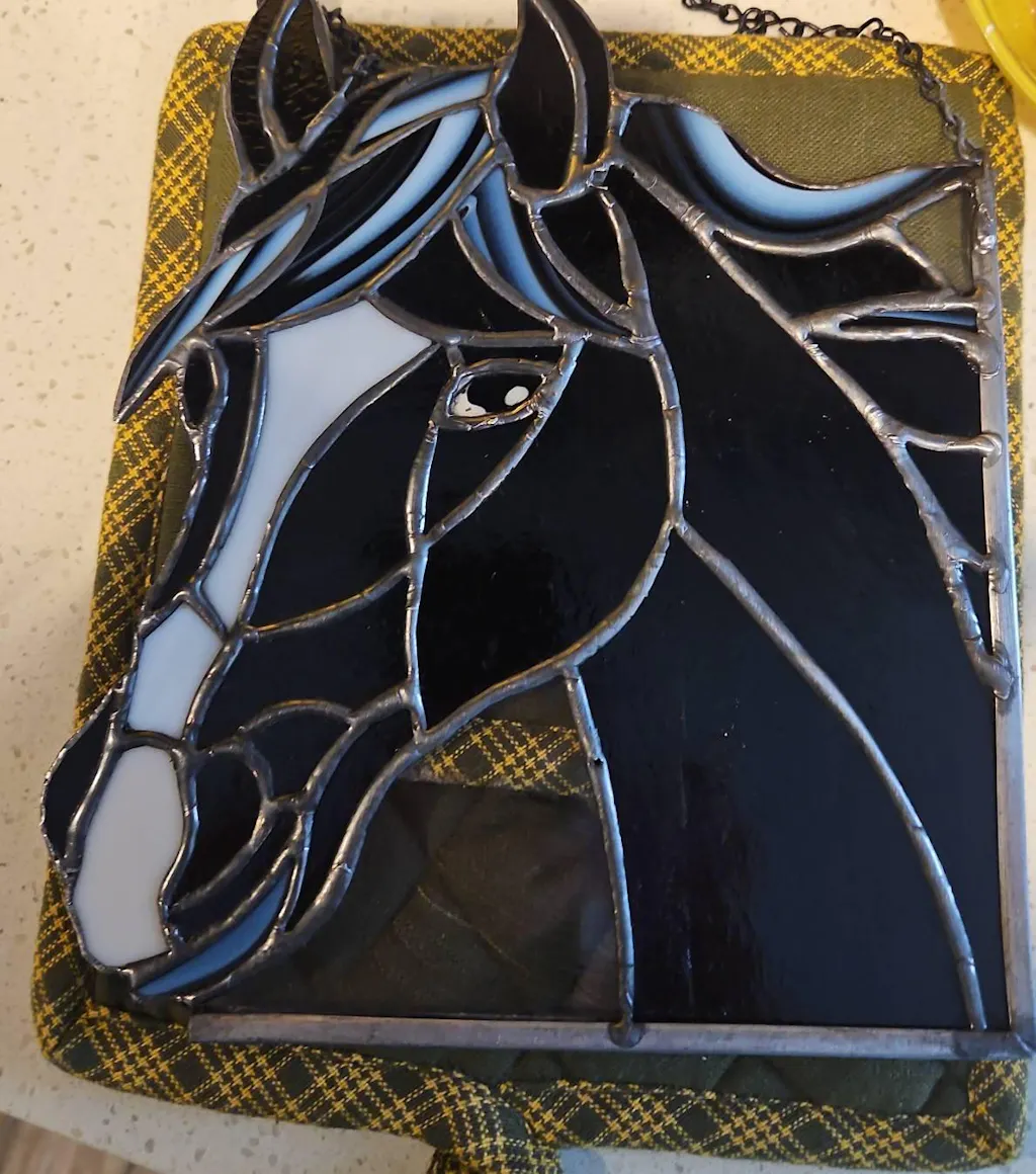 Horse Stained Glass Pattern - GlassyRock Arts - GlassyRock Arts